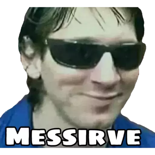 Messirve Sticker de WhatsApp - DescargarStickers