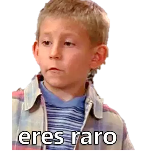 Eres raro #057614 Sticker de WhatsApp - DescargarStickers