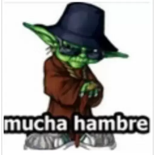 Mucha hambre Sticker - DescargarStickers
