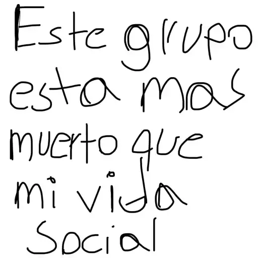 Este grupo está más muerto que mi vida Social Sticker de WhatsApp ...