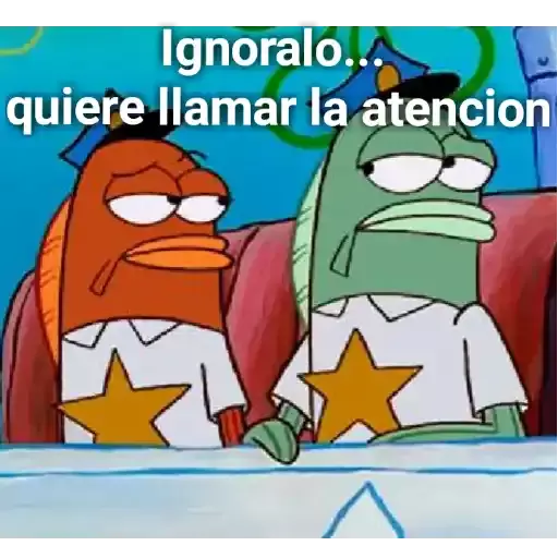 Ignóralo quiere llamar la atención Sticker de WhatsApp - DescargarStickers