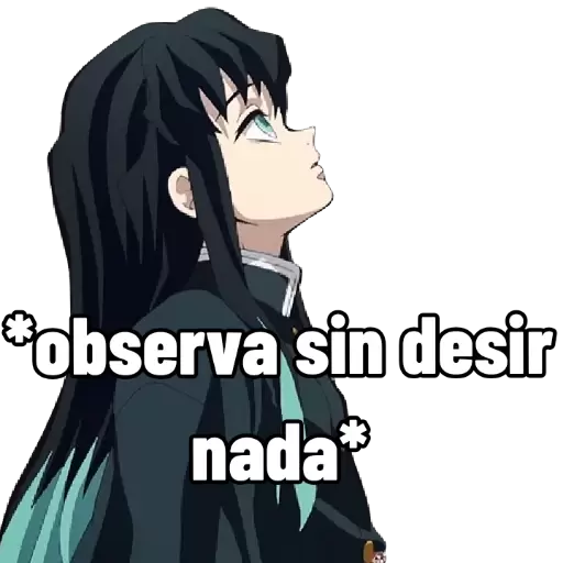 Observa sin decir nada Sticker de WhatsApp - DescargarStickers