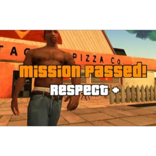 Mission passed! Respect + Sticker de WhatsApp - DescargarStickers