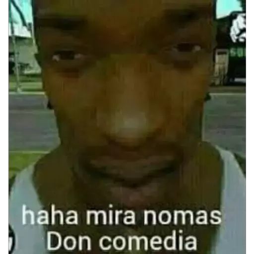 Haha mira nomas Don comedia Sticker de WhatsApp - DescargarStickers