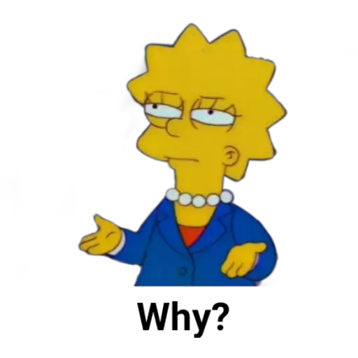 Why? Sticker de WhatsApp - DescargarStickers