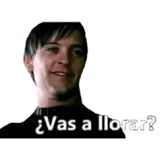 ¿Vas a llorar? Sticker de WhatsApp - DescargarStickers