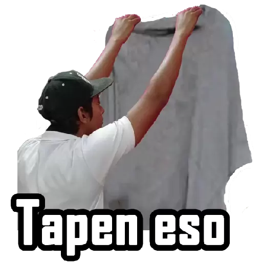 Tapen eso #461792 Sticker de WhatsApp - DescargarStickers