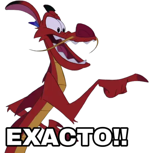 EXACTO!! #463442 Sticker de WhatsApp - DescargarStickers