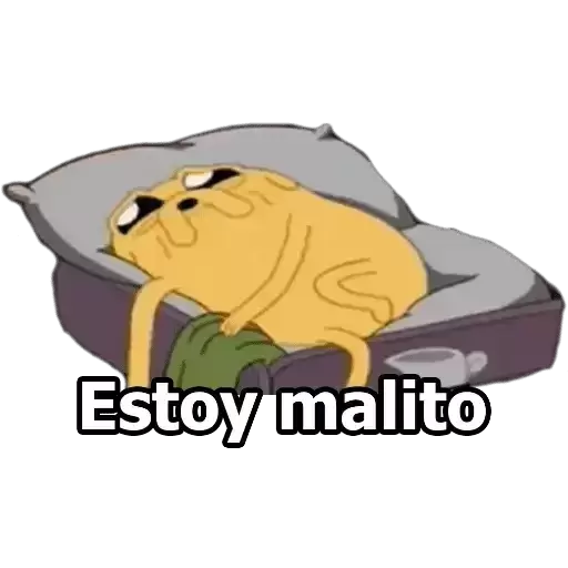 Estoy malito Sticker de WhatsApp - DescargarStickers