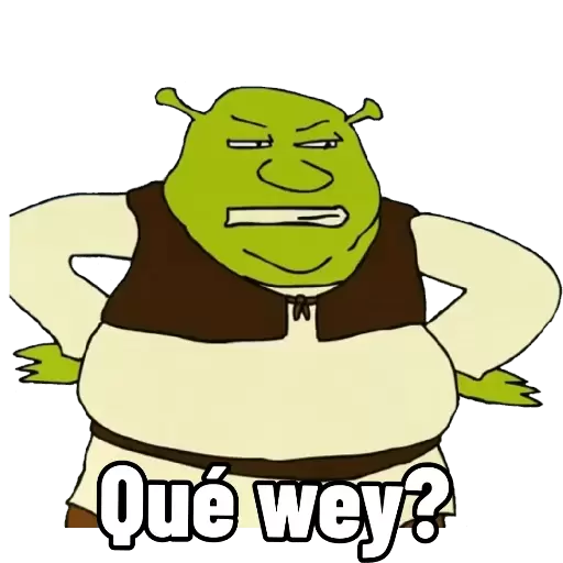 Que wey? Sticker de WhatsApp - DescargarStickers