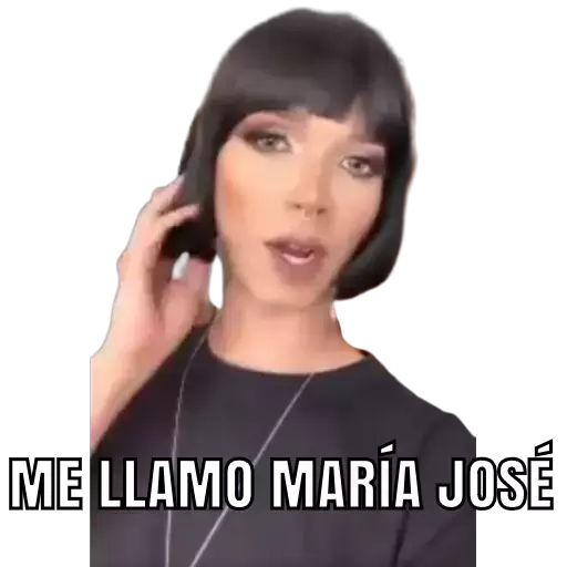Me llamo María José Sticker de WhatsApp - DescargarStickers