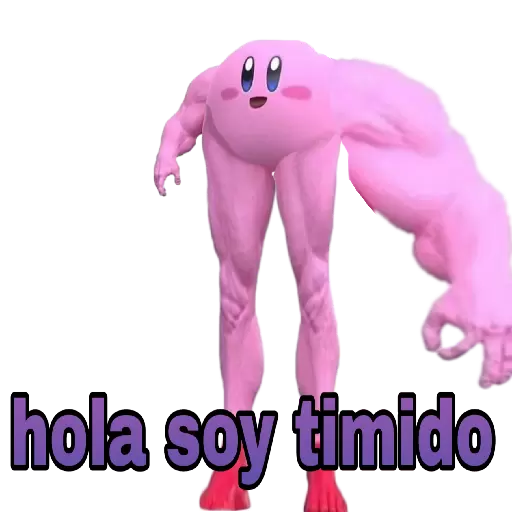 Sticker Hola soy tímido PNG - DescargarStickers