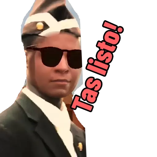 Tas listo! Sticker de WhatsApp - DescargarStickers