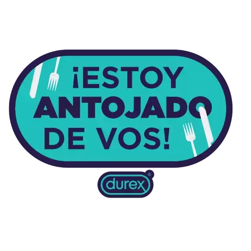 ¡Estoy antojado de vos! Sticker de WhatsApp - DescargarStickers