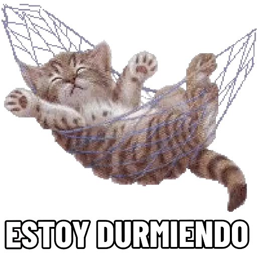 Sticker ESTOY DURMIENDO PNG - DescargarStickers
