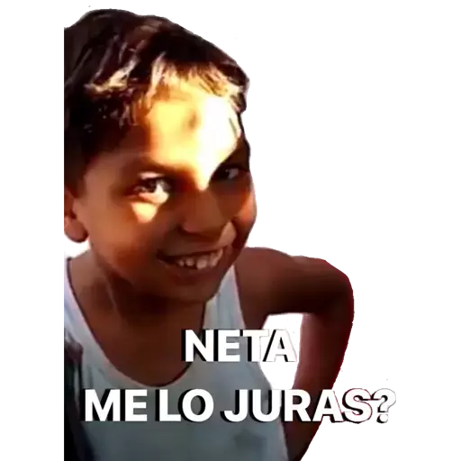 NETA ME LO JURAS? Sticker de WhatsApp - DescargarStickers