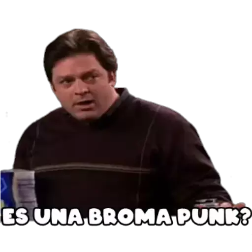 ES UNA BROMA PUNK? Sticker de WhatsApp - DescargarStickers