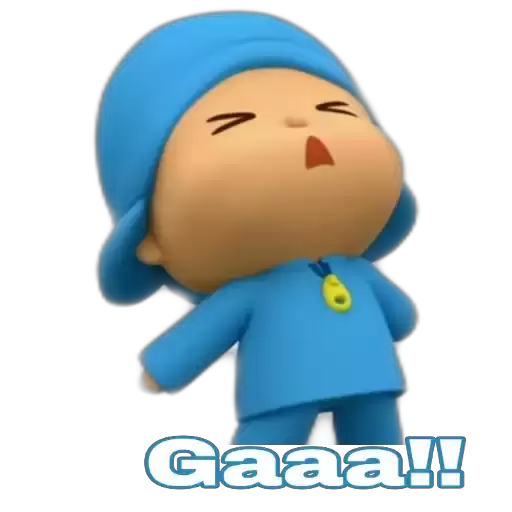 Gaaa!! #997951 Sticker de WhatsApp - DescargarStickers