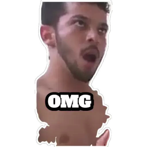 OMG #042800 Sticker de WhatsApp - DescargarStickers