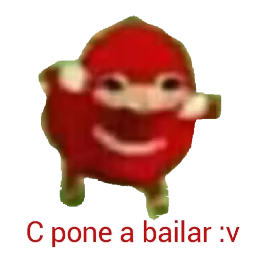C pone a bailar :v Sticker de WhatsApp - DescargarStickers