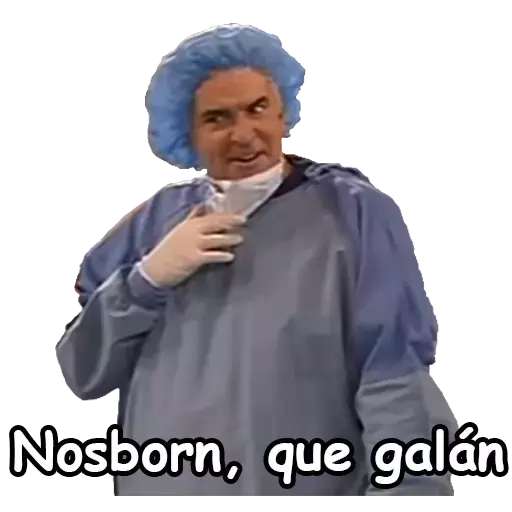 Nosborn, que galán Sticker de WhatsApp - DescargarStickers
