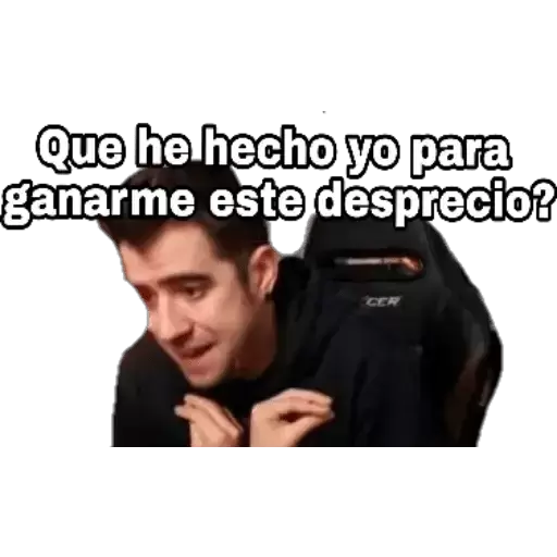 Sticker Que he hecho yo para ganarme este desprecio? #272884 PNG ...