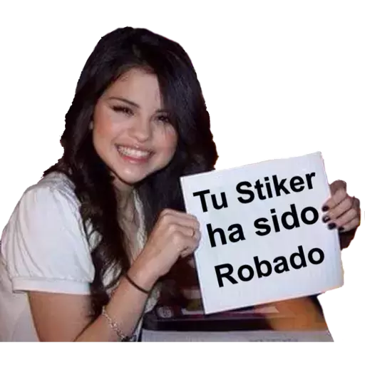 Tu Stiker ha sido Robado Sticker de WhatsApp - DescargarStickers