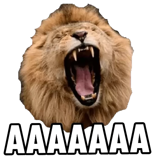 AAAAAAA Sticker de WhatsApp PNG - DescargarStickers