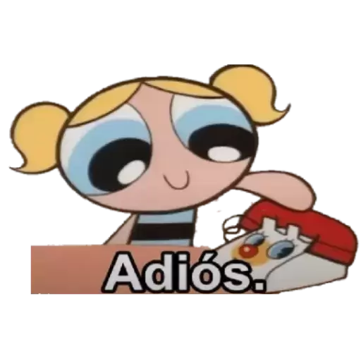 Adiós #297316 Sticker de WhatsApp - DescargarStickers