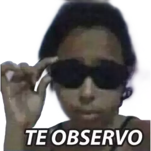 Te observo #299550 Sticker de WhatsApp - DescargarStickers