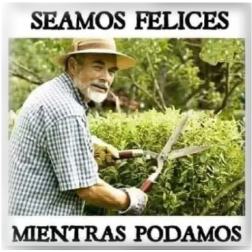 Sticker Seamos felices mientras podamos PNG - DescargarStickers