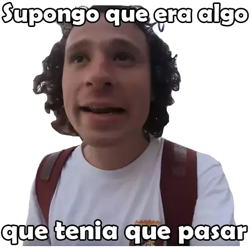 Supongo que era algo que tenía que pasar Sticker de WhatsApp ...