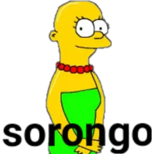 Sorongo Sticker de WhatsApp - DescargarStickers