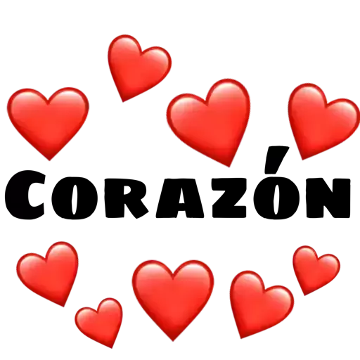 Corazón Sticker de WhatsApp - DescargarStickers