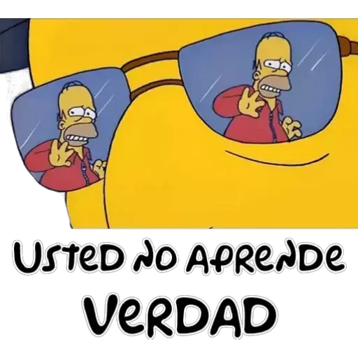 Usted no aprende verdad #433959 Sticker de WhatsApp - DescargarStickers