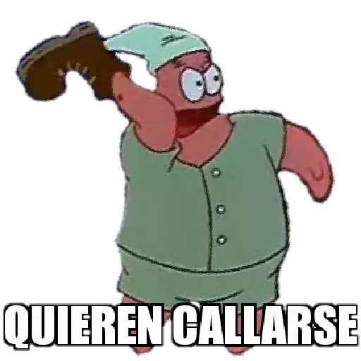 QUIEREN CALLARSE #519845 Sticker de WhatsApp - DescargarStickers