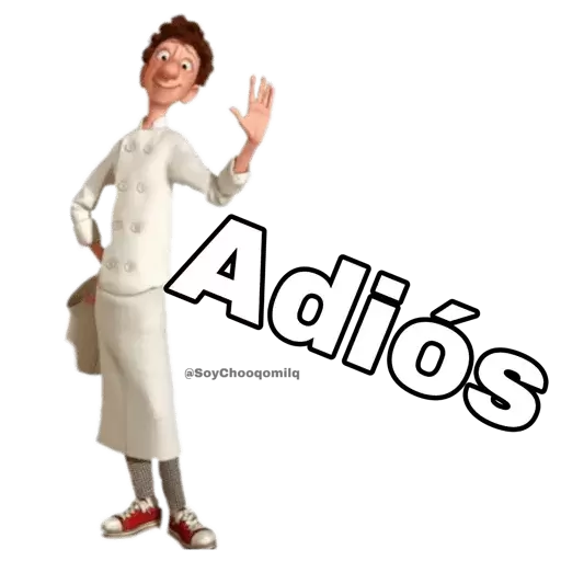 Adiós #569933 Sticker de WhatsApp - DescargarStickers