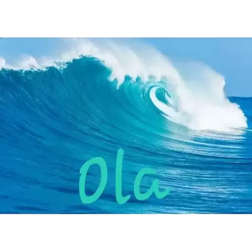 Ola #581482 Sticker de WhatsApp - DescargarStickers