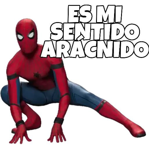 Sticker Es mi sentido arácnido PNG - DescargarStickers