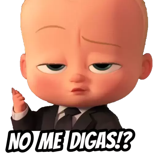Sticker NO ME DIGAS!? #610782 PNG - DescargarStickers