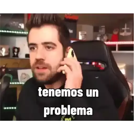 Tenemos un problema Sticker de WhatsApp - DescargarStickers