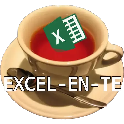Sticker EXCEL- EN -TE PNG - DescargarStickers