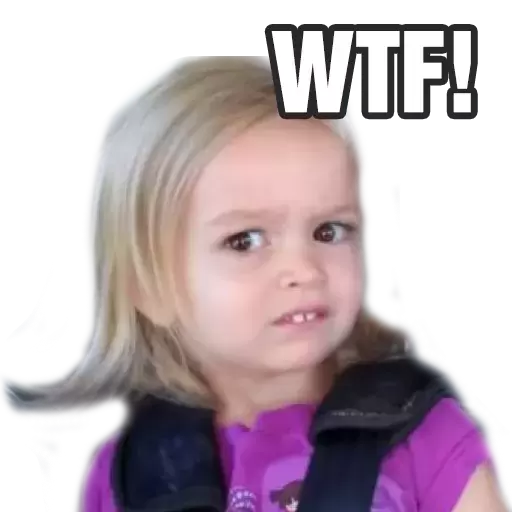 WTF! #667455 Sticker de WhatsApp - DescargarStickers