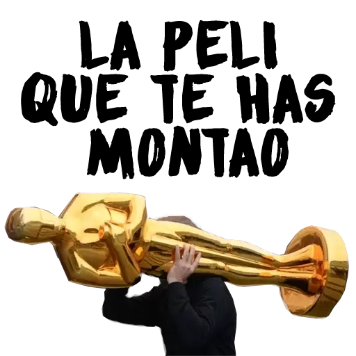 La peli que te has montado Sticker de WhatsApp - DescargarStickers