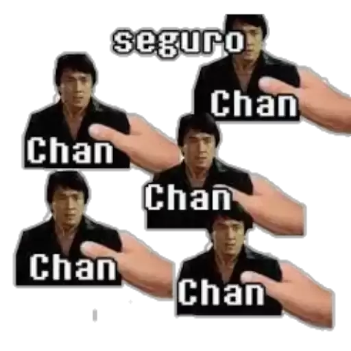 Seguro Chan Chan Chan Chan Chan Sticker de WhatsApp - DescargarStickers