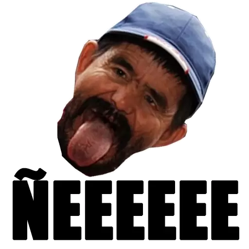 ÑEEEEEE Sticker de WhatsApp - DescargarStickers