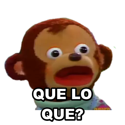 QUE LO QUE? Sticker de WhatsApp - DescargarStickers