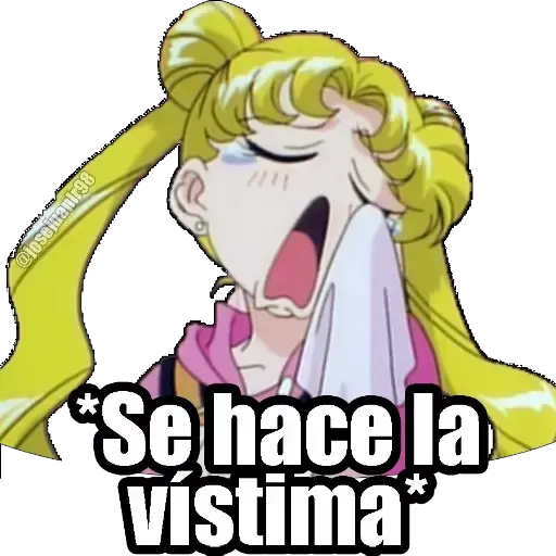 Sticker *Se hace la víctima* PNG - DescargarStickers