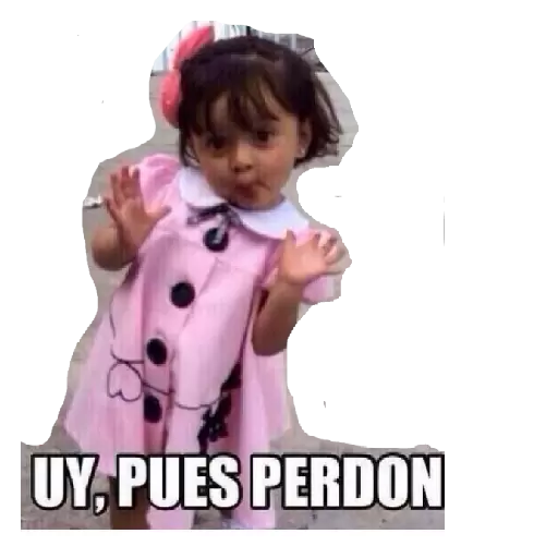 Uy, pues perdón Sticker de WhatsApp - DescargarStickers