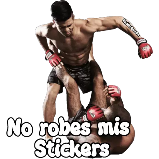 No robes mis Stickers Sticker de WhatsApp - DescargarStickers
